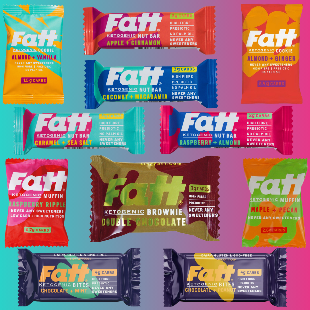 Delicious Keto Snacks | Never Any Sweeteners | Keto Bars & Cookies – Fatt